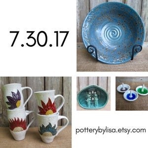 Gracefully Beautiful Handmade Pottery by Lisa by PotterybyLisa