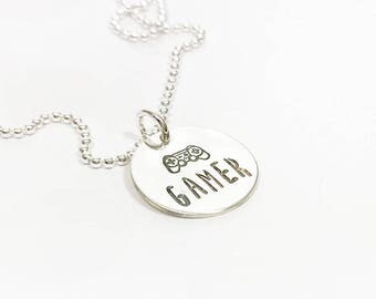 Gamer necklace | Etsy