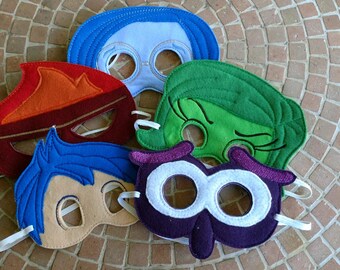 Feelings Mask Joy Mask Sadness Mask Fear Mask Anger Mask