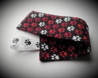 Paw print bookmark | Etsy