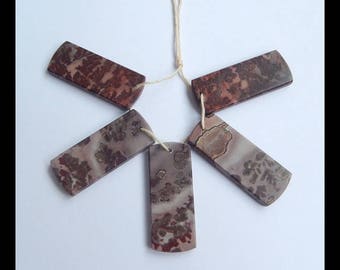 ST158 Chohua JASPER Gemstone Pendant Cabochon Handcrafted