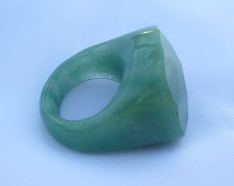 Jade ring | Etsy