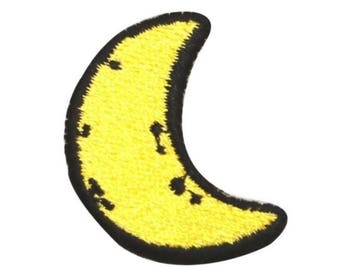 Crescent moon patch | Etsy