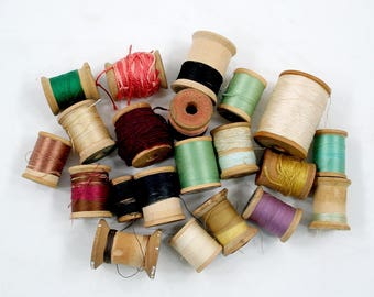 Vintage spools | Etsy
