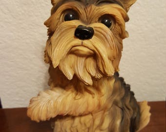 Yorkie statue | Etsy