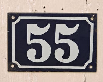 Number 55 | Etsy