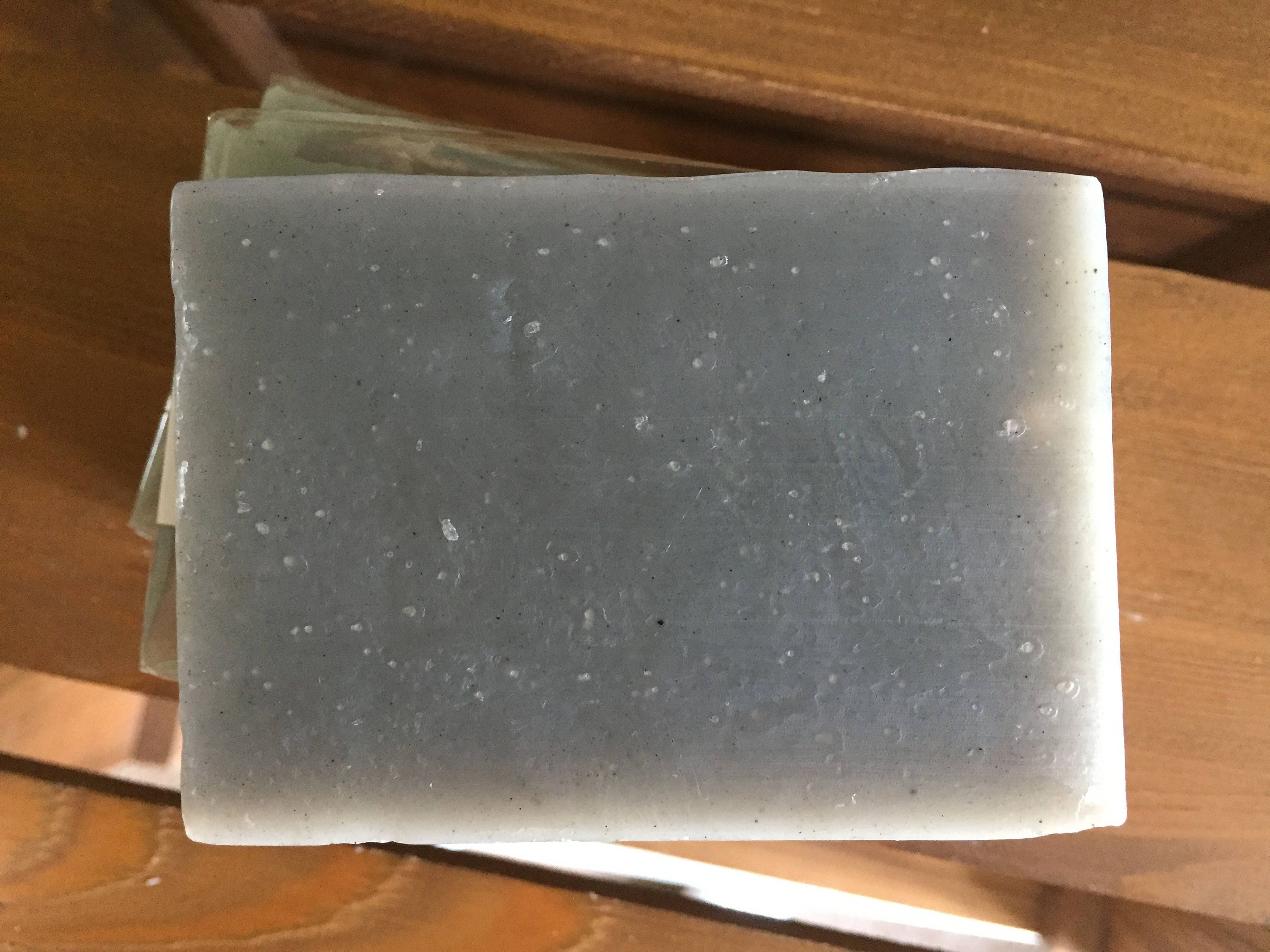 Minty, Refreshing Blue Ice Cold Process Soap with Shea Butter