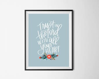 Scripture art | Etsy