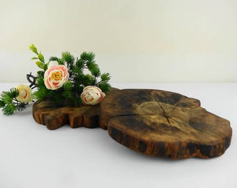 Tree trunk slices | Etsy