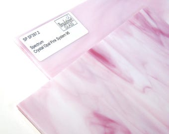 Pink stained glass | Etsy