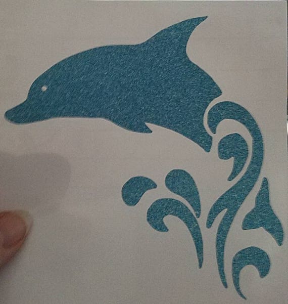 Items similar to Dolphin vinyl decal on Etsy