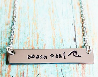 Ocean wave jewelry | Etsy