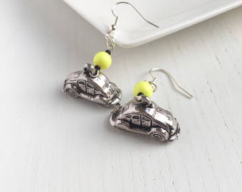 Car earrings | Etsy