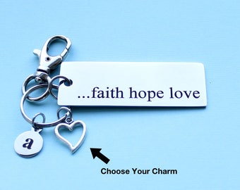 Faith hope love | Etsy