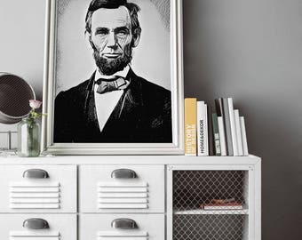 Abraham lincoln | Etsy