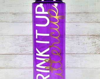 Funny water bottle | Etsy