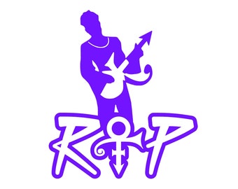 Prince silhouette | Etsy