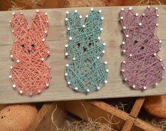 Bunny string art | Etsy