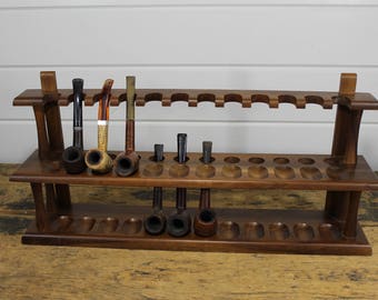 Vintage pipe rack | Etsy