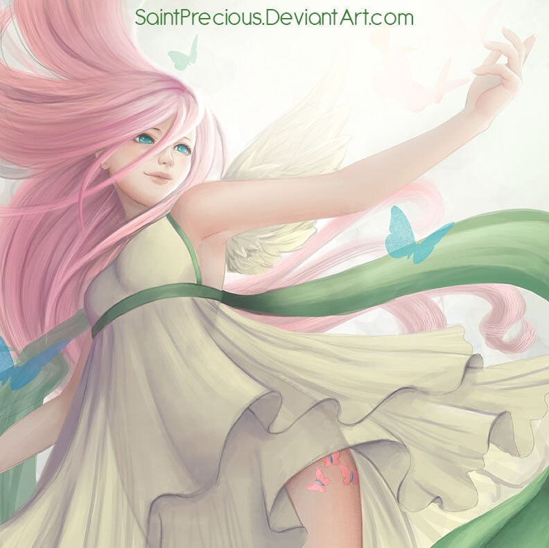 Fluttershy Human Version