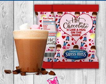 Hot chocolate favors | Etsy