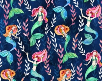 Mermaid fabric | Etsy