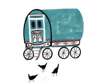Gypsy caravan | Etsy