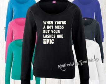 Hot mess shirt | Etsy