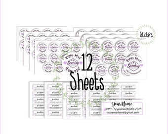 Scentsy labels | Etsy