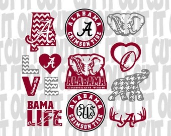 Alabama monogram | Etsy
