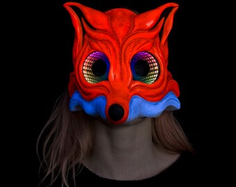 Fox mask | Etsy
