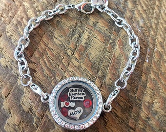 Locket bracelet | Etsy