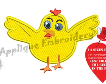 Chicken embroidery | Etsy