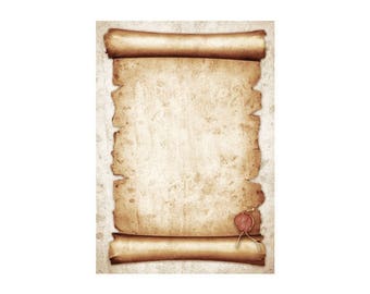 Paper scrolls | Etsy