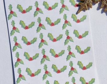 Christmas holly | Etsy