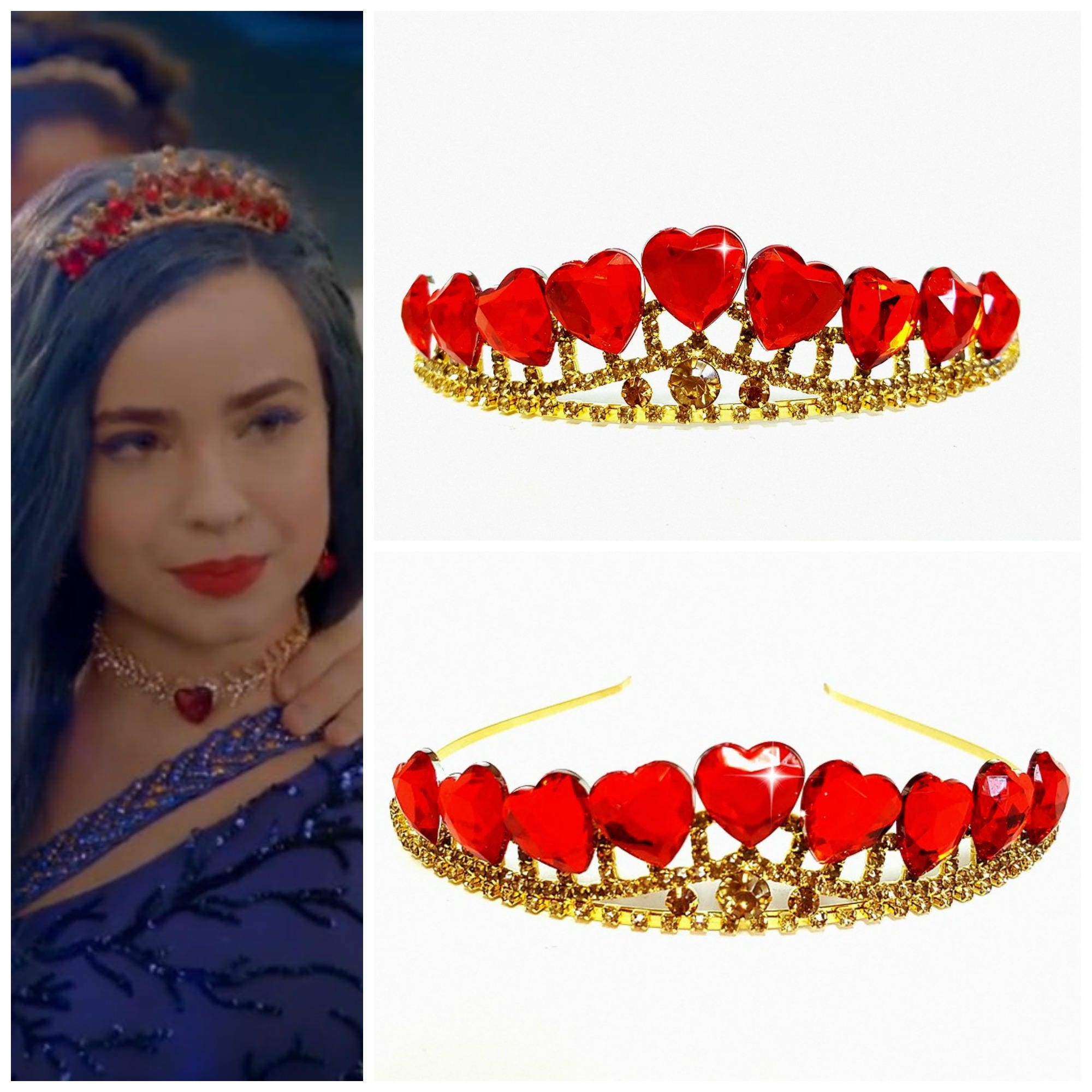 Disney Descendants 2 Tiara Evie Descendants 2 Crown Red