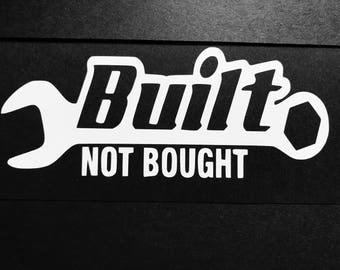 Built not bought | Etsy