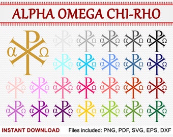 Chi rho symbol | Etsy
