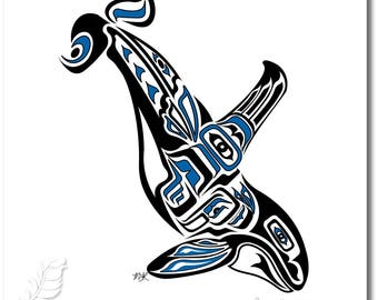 Haida orca | Etsy