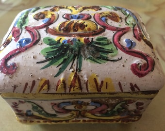 Pottery trinket box | Etsy