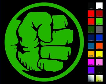 Hulk decal | Etsy