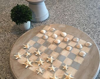 Decorative Wooden Checker Board