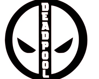 Deadpool car sticker | Etsy