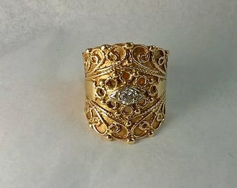 Filigree ring | Etsy