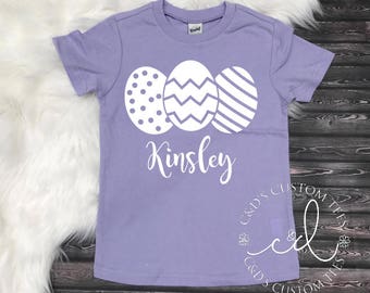 Girl easter shirt | Etsy