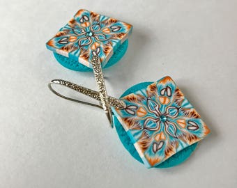 Polymer clay jewelry | Etsy