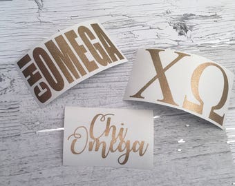 Chi omega stickers | Etsy