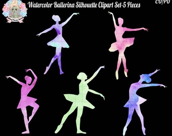 Ballet silhouette | Etsy