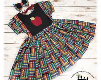 Apple dress | Etsy