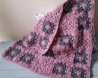 Crochet Pattern Baby Blanket Afghan Bunny Rug Chrysanthemum